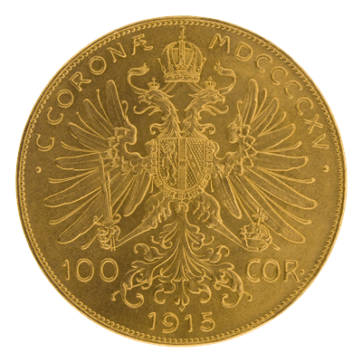 Austrian 100-Corona Gold Coin 900.0